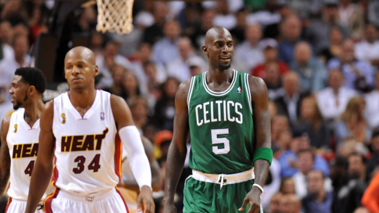 Kevin Garnett Heat Celtics' Big Three Set An Example For Heat Trio