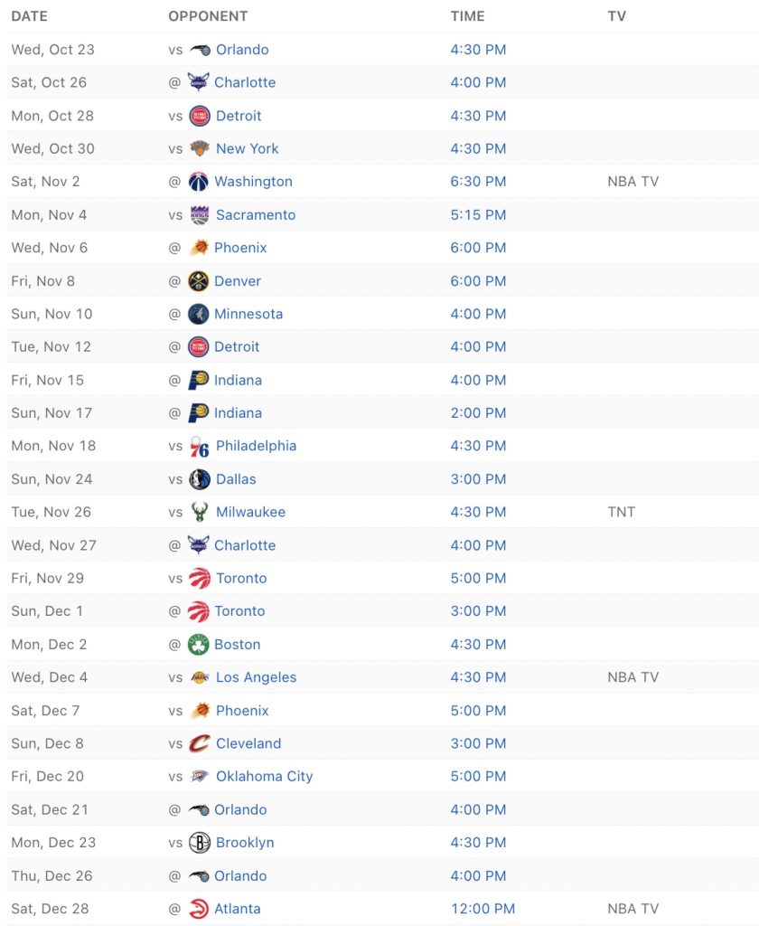 Miami Heat Schedule for 2024-25 Regular Season